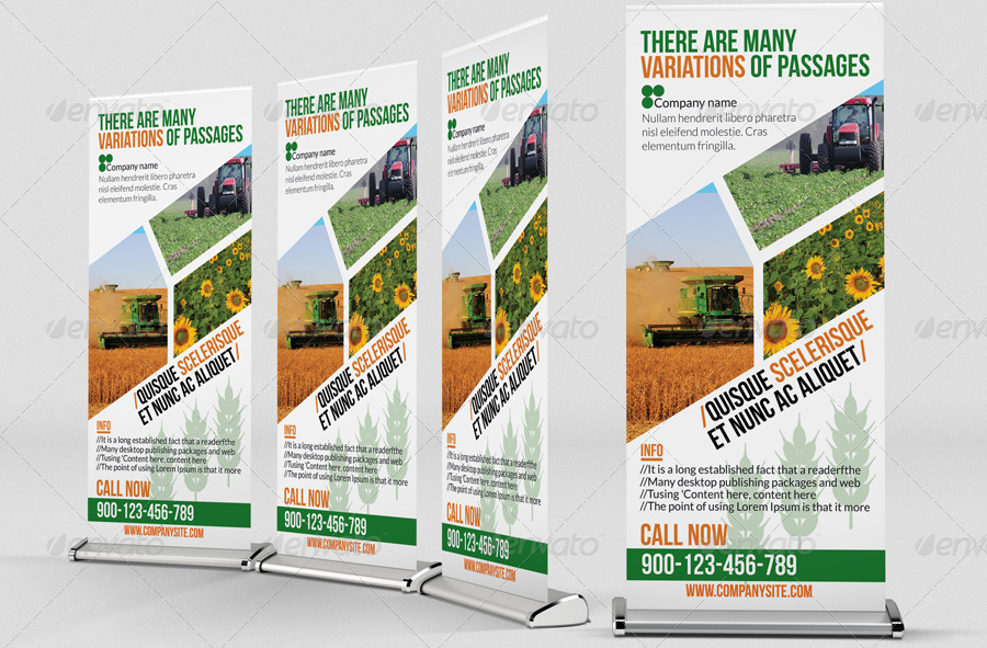 Agriculture Roll-Up by Sremac | GraphicRiver Agriculture Roll-Up by Sremac | GraphicRiver